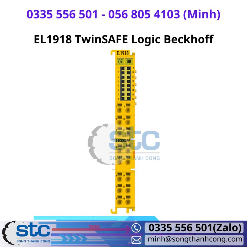 EL1918 TwinSAFE Logic Beckhoff Song Thành Công Việt Nam