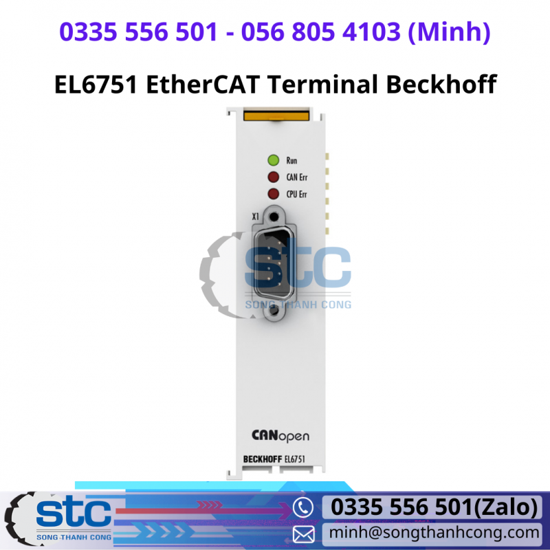 EL6751 EtherCAT Terminal Beckhoff Song Thành Công Việt Nam