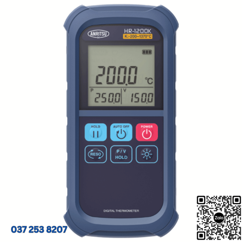HR-1200K / HR-1200E Handheld Thermometer Anritsu Việt Nam
